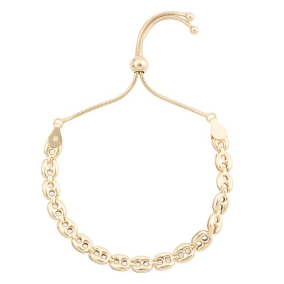 Mia Fiore | Jewelry | Mia Fiore Italy 8kt Gold Plated Sterling Silver Marina Chain Bracelet ...